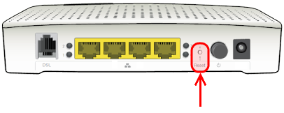 How to factory reset your FTTC Technicolor TG582n router