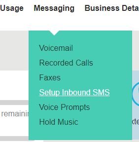 How do I receive SMS messages sent to VoIP numbers?
