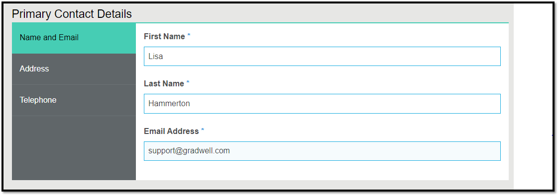 How to amend your Contact Details
