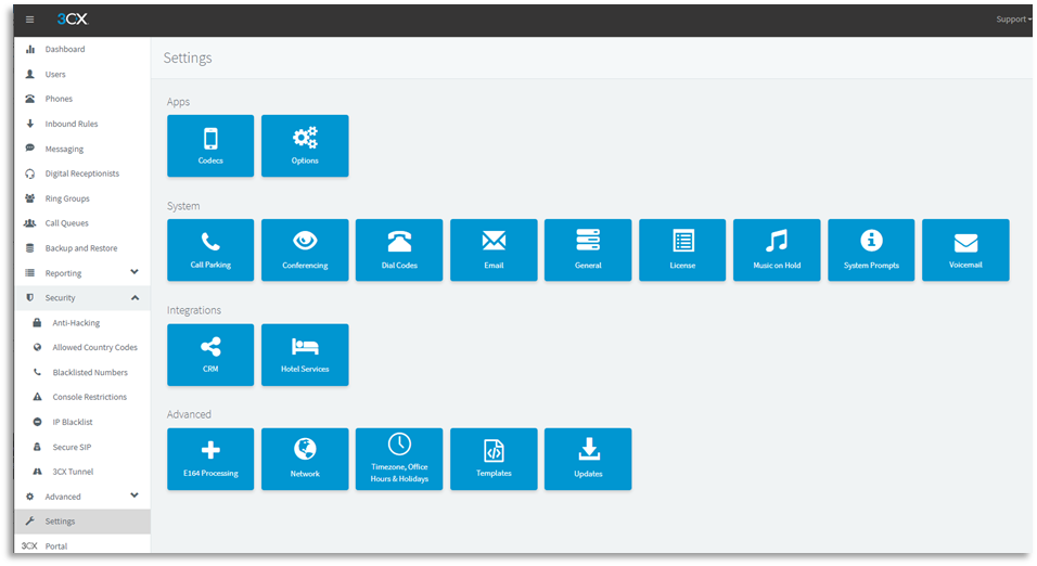 3CX Version 18 Updates