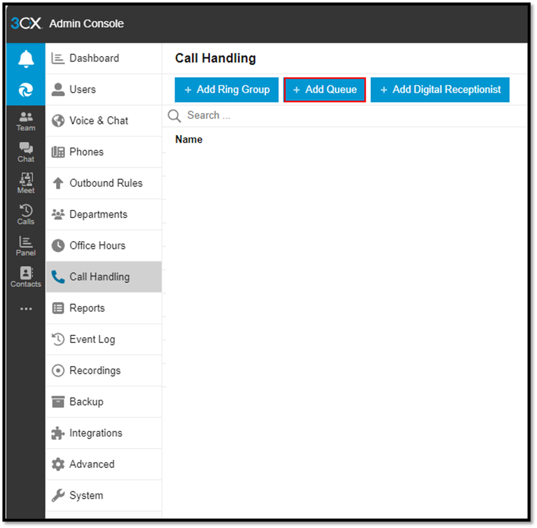 How to Create a Call Queue in 3CX V20